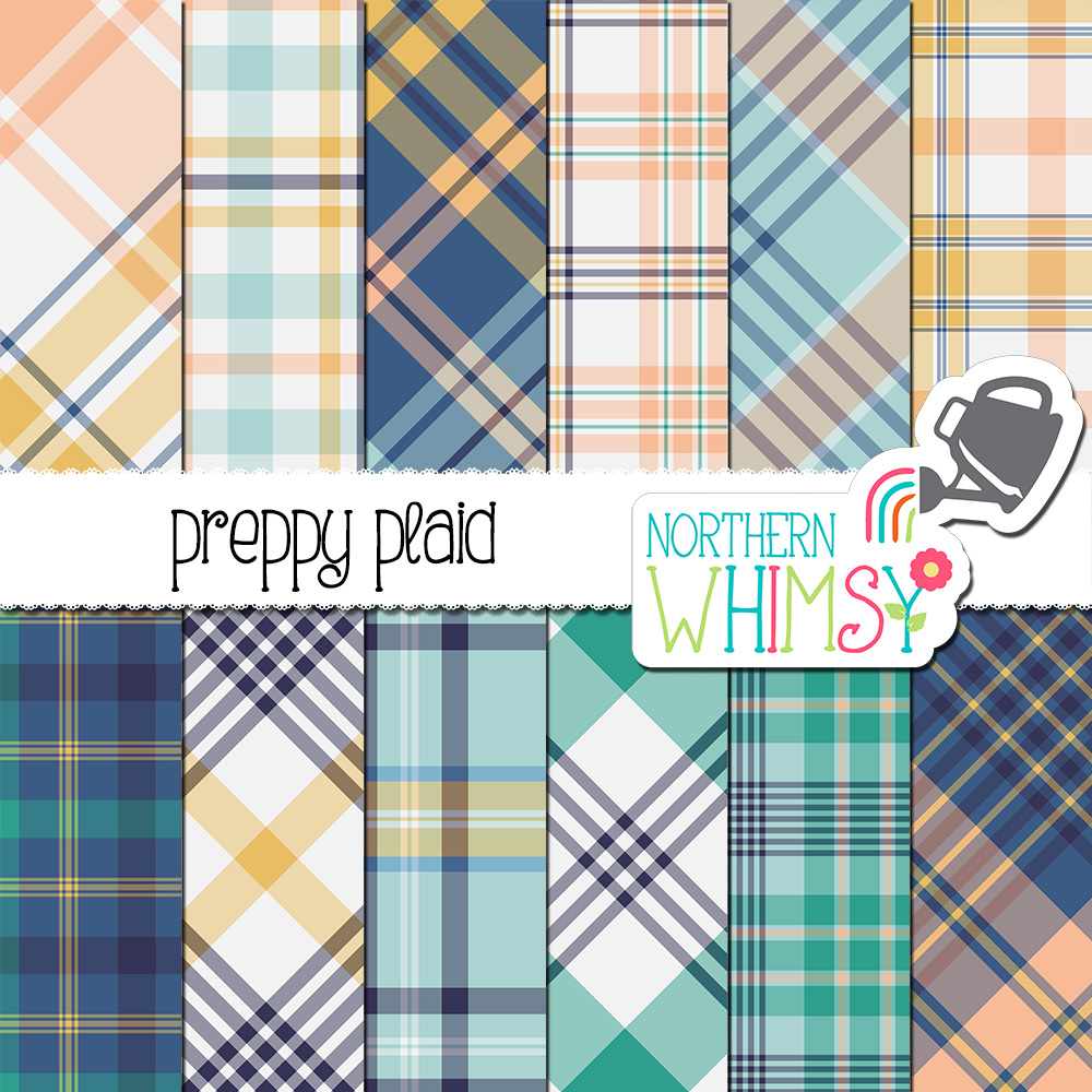 Preppy Plaid Patterns – Northern Whimsy Design